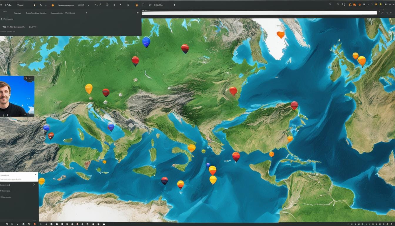 Google Earth e Zoom Earth: Funcionalidades principais